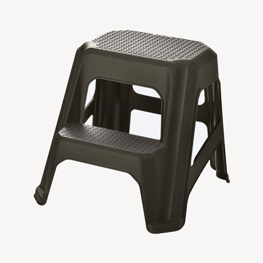 ESCALERA PLASTICA 2 PIES MARON RIMAX — Depósito Ferretero