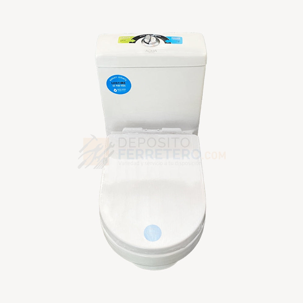 INODORO 1pz RIMINI BLANCO AQUA NUOVA — Depósito Ferretero